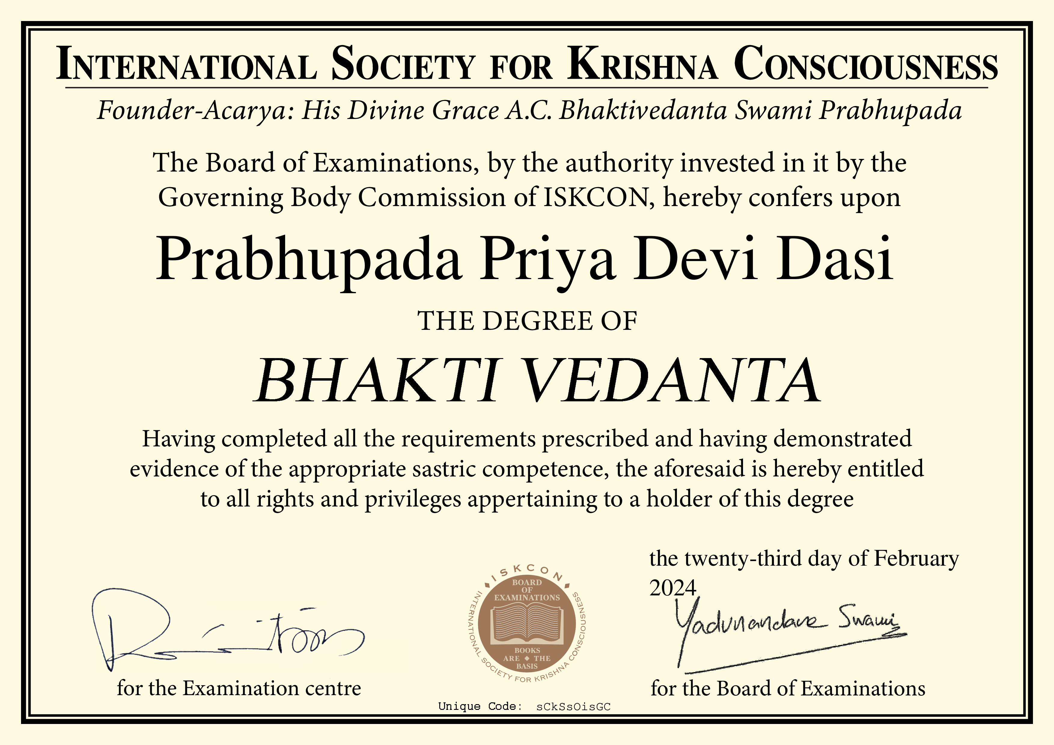 Prabhupada Priya DD – Rooted in tradition, radiating love